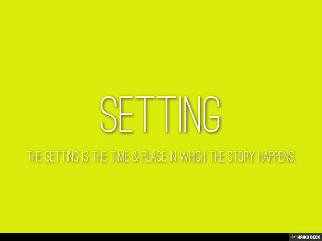 STORY ELEMENTS | PPT