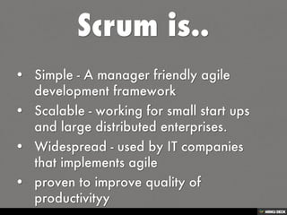 SCRUM 101 | PPT