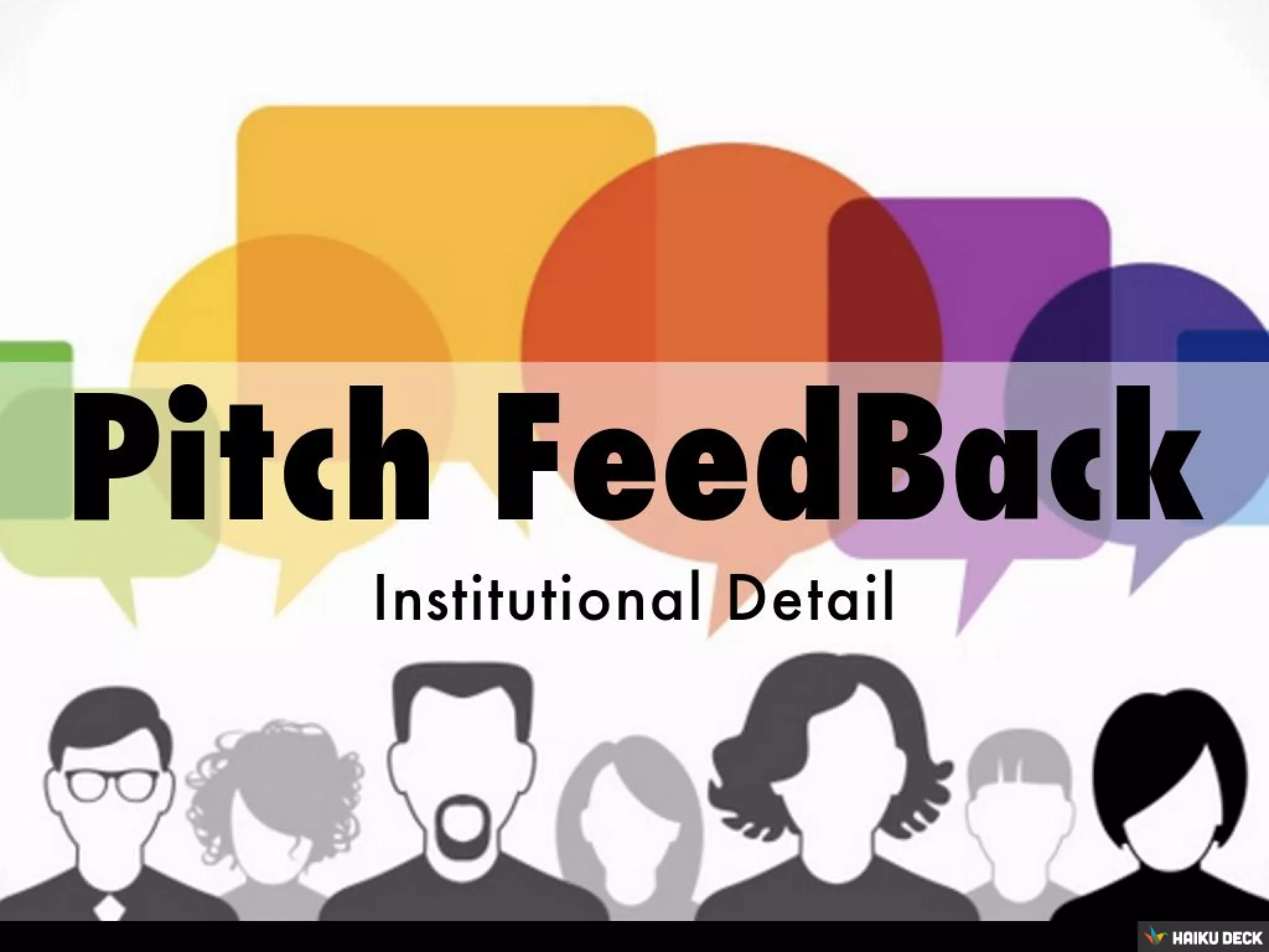 Pitch FeedBack | PPT