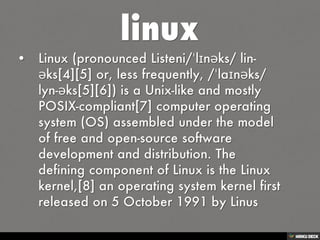 linux | PPT