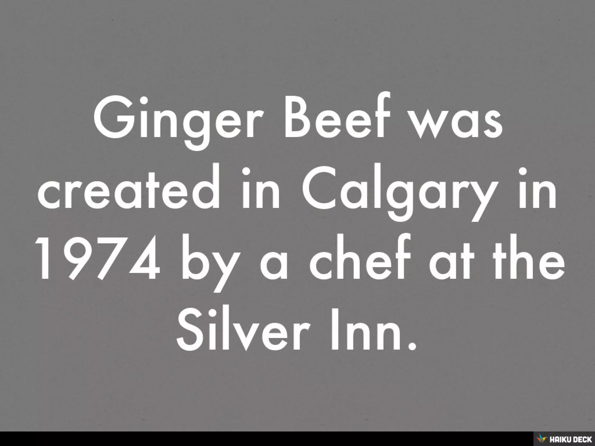Calgary Facts | PPT
