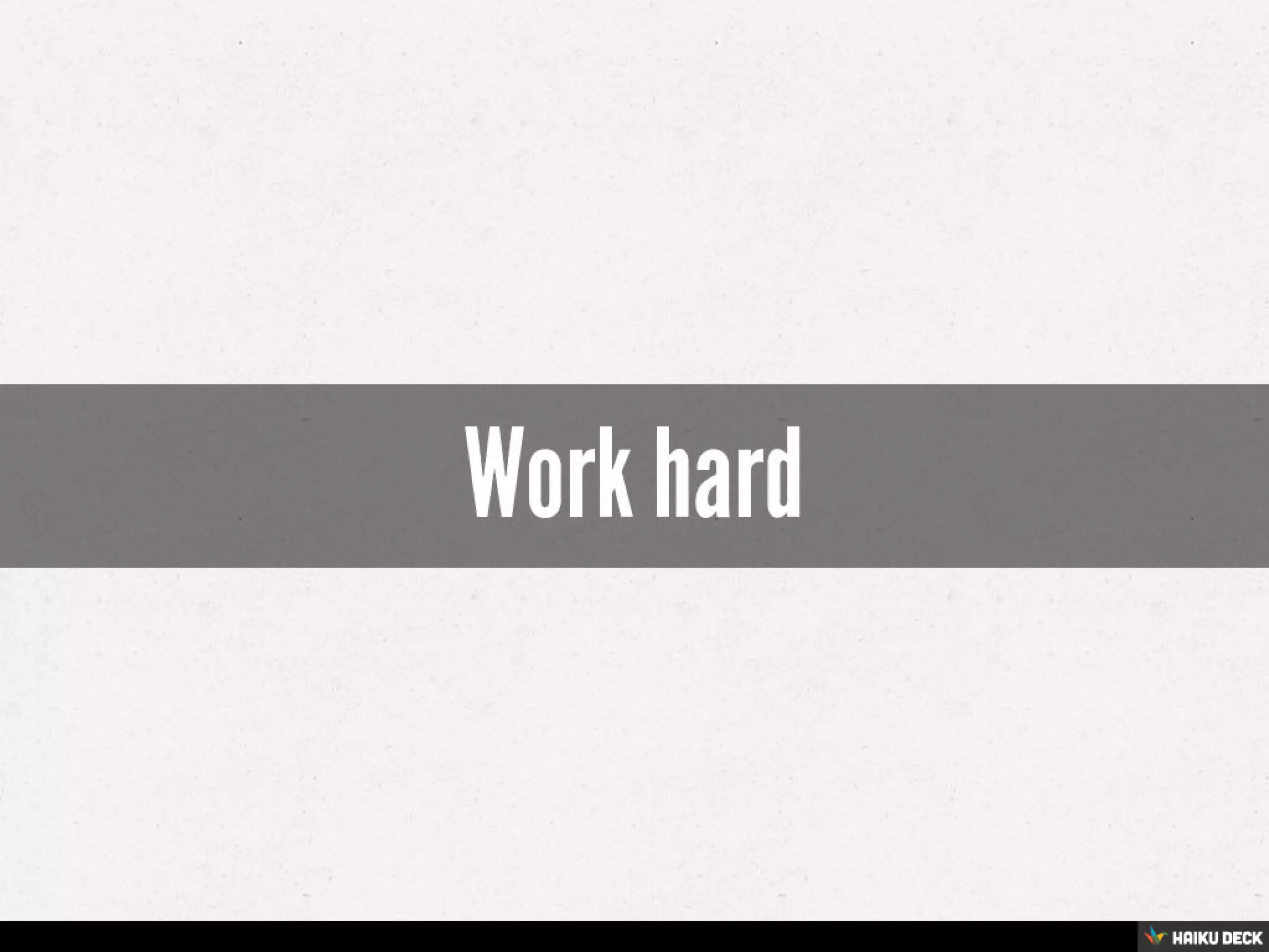 Work hard | PDF