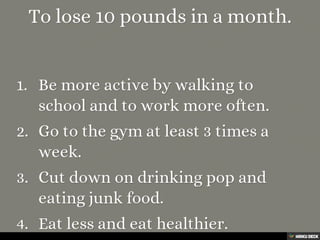 My 3 Smart Goals | PDF