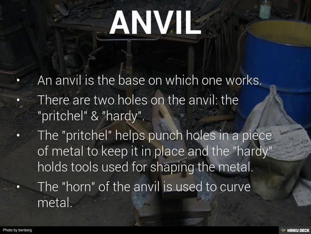 Blacksmithing 101: Basic Tools | PDF