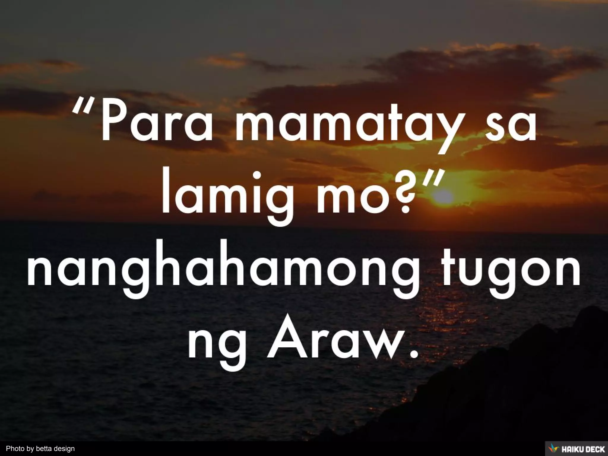 Alamat ng Araw, Buwan at mga Bituin | PDF