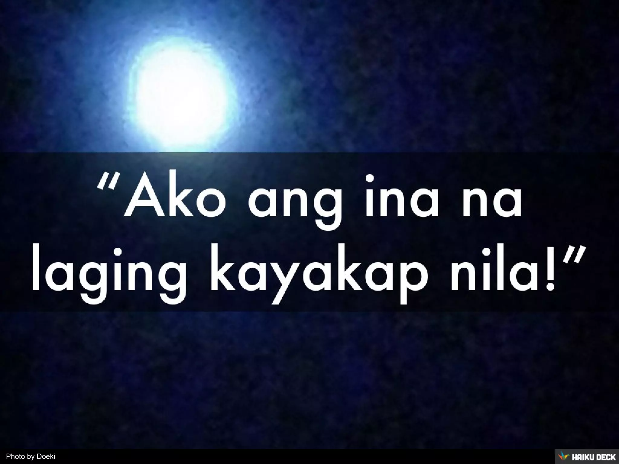 Alamat ng Araw, Buwan at mga Bituin | PDF