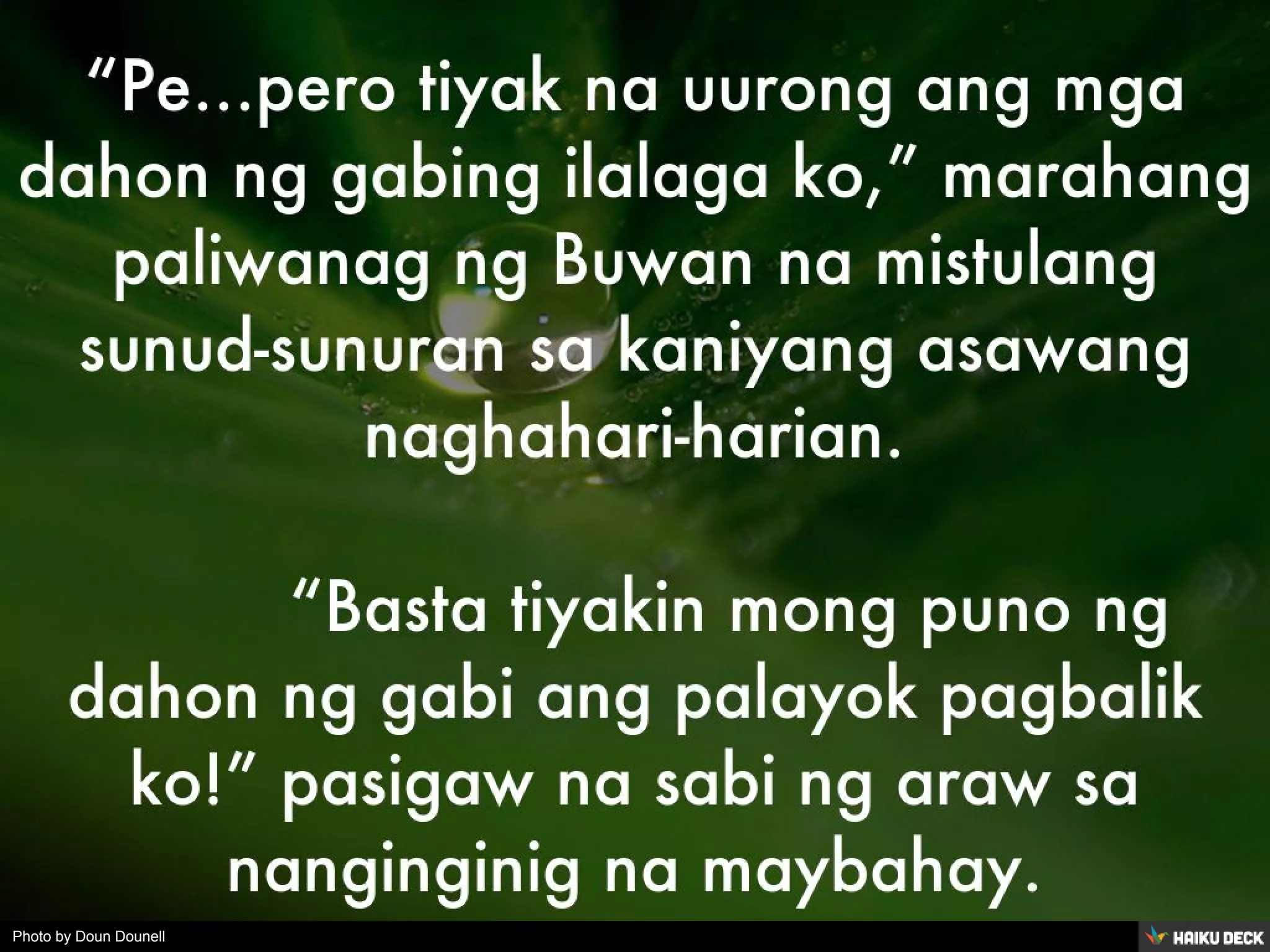 Alamat ng Araw, Buwan at mga Bituin | PDF