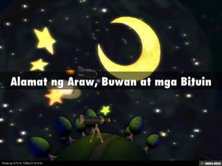 Alamat ng Araw, Buwan at mga Bituin | PDF