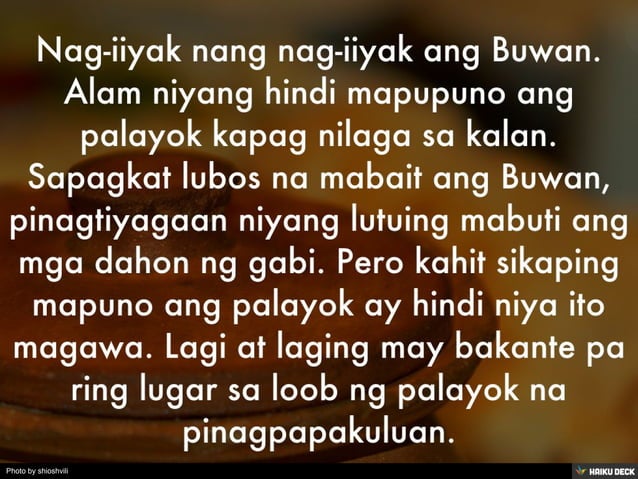 Alamat ng Araw, Buwan at mga Bituin | PDF
