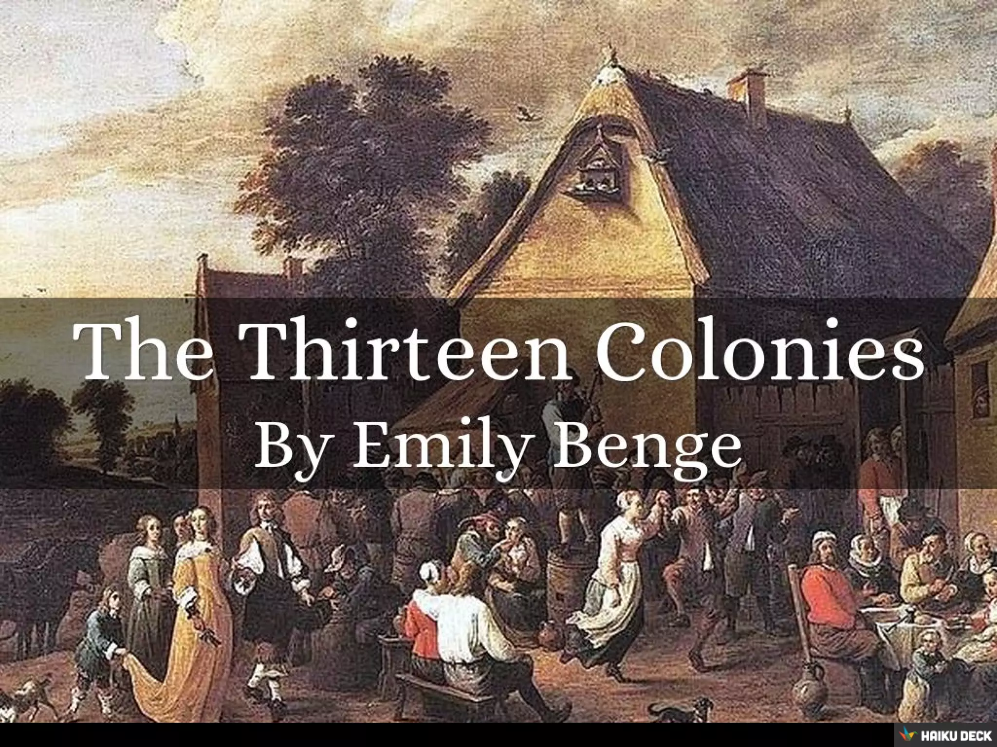 The Thirteen Colonies | PPT