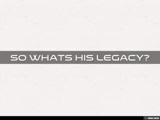 Steve Jobs Legacy | PPT