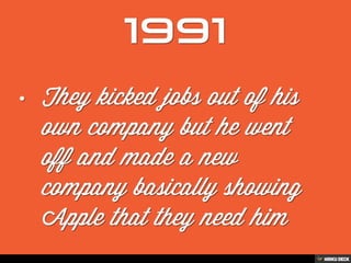 Steve Jobs Legacy | PPT