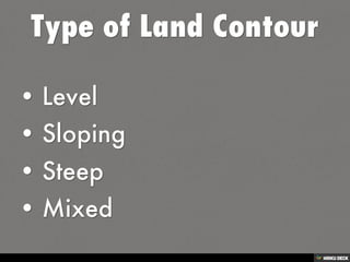Land Contour | PPT