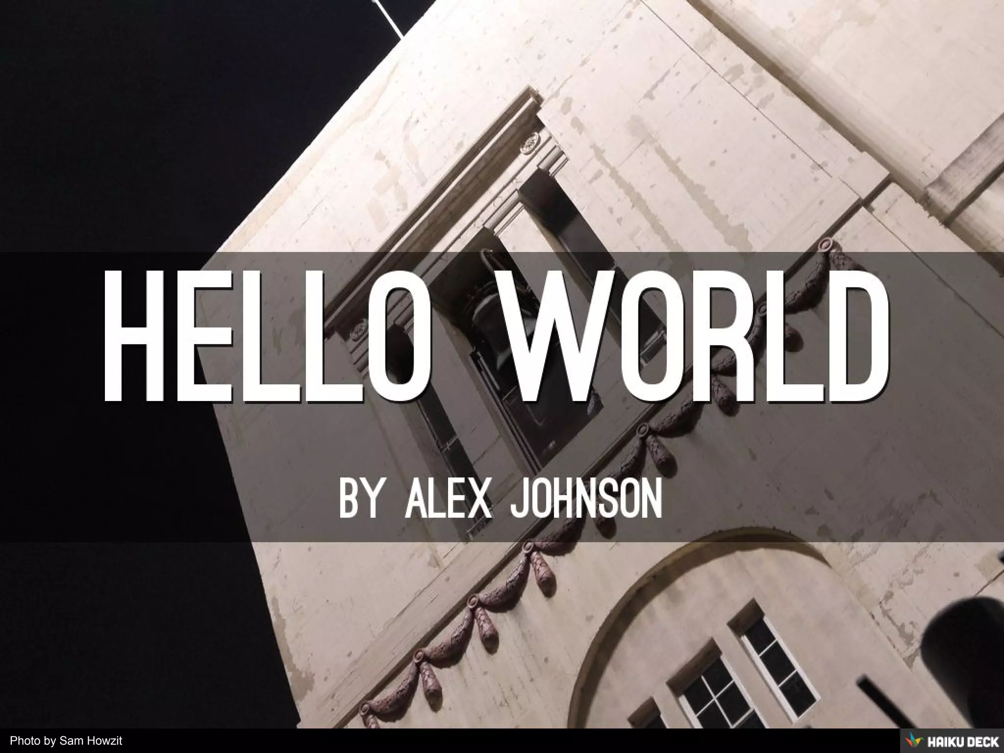 Hello World | PPT