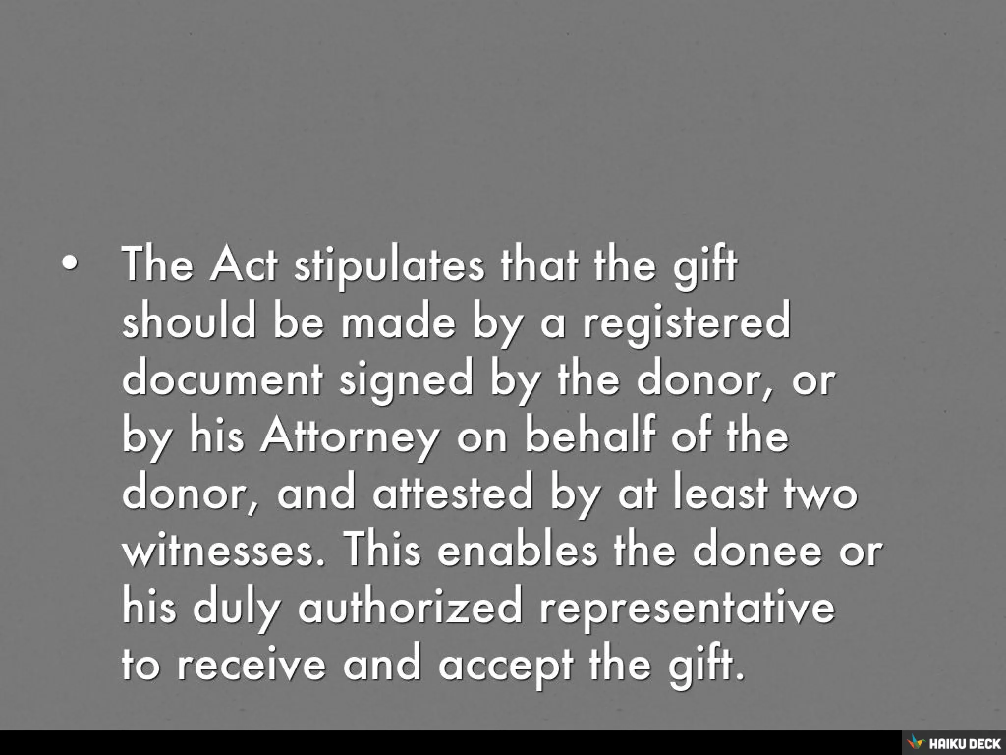 GIFT OF IMMOVABLE PROPERTY | PDF