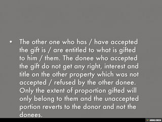 GIFT OF IMMOVABLE PROPERTY | PDF