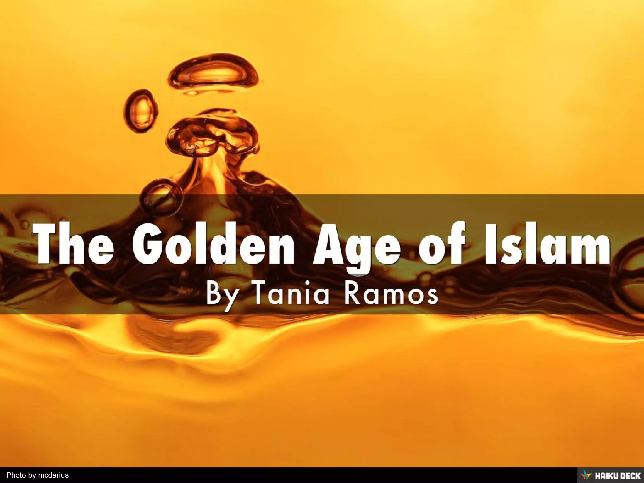 The Golden Age of Islam | PPT