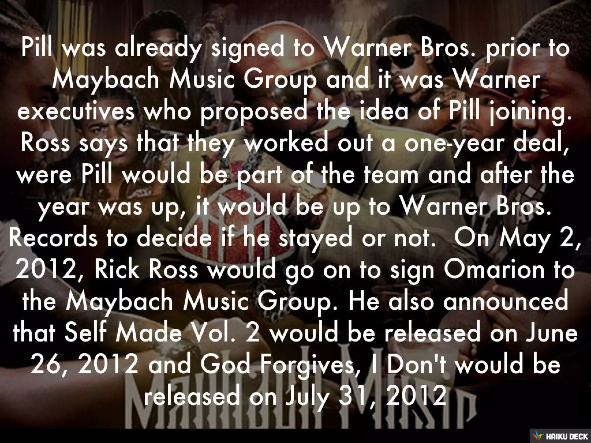 Maybach Music Group | PPT
