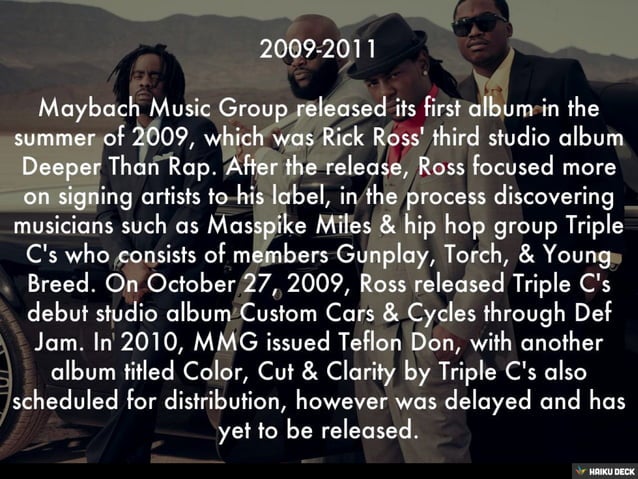 Maybach Music Group | PPT