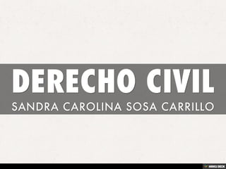 DERECHO CIVIL | PPT