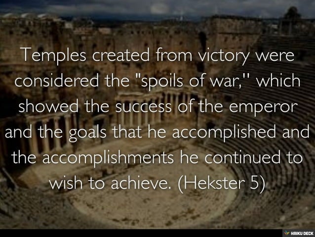 Propaganda: The Arts and imperial Rome | PPT