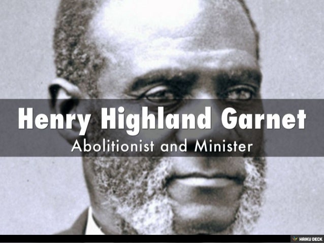 Henry Highland Garnet