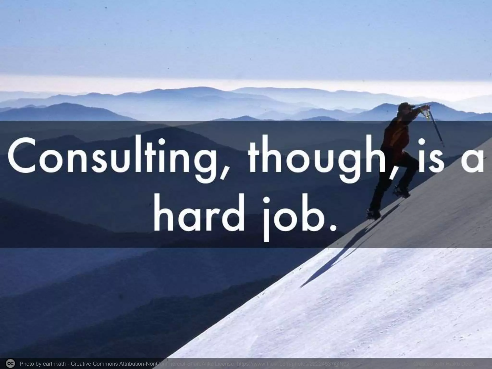 How to be a good consultant | PPTX