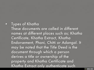 NEED FOR KHATHA | PDF