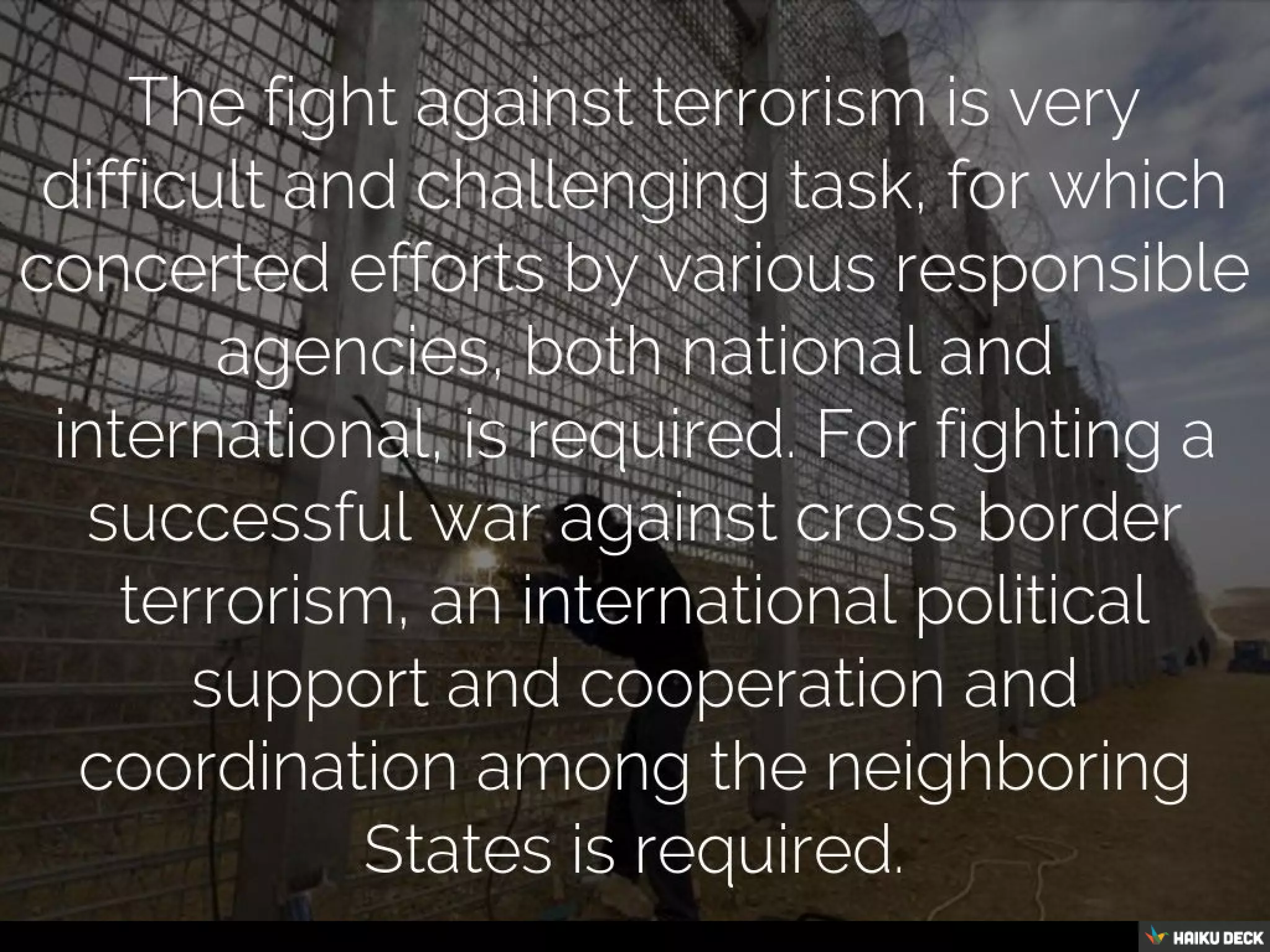 Cross border terrorism | PDF | Terrorism | Sensitive Topics