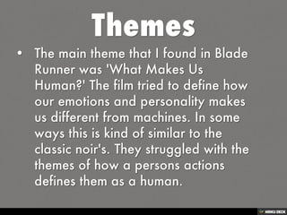 Blade Runner Analysis | PPT
