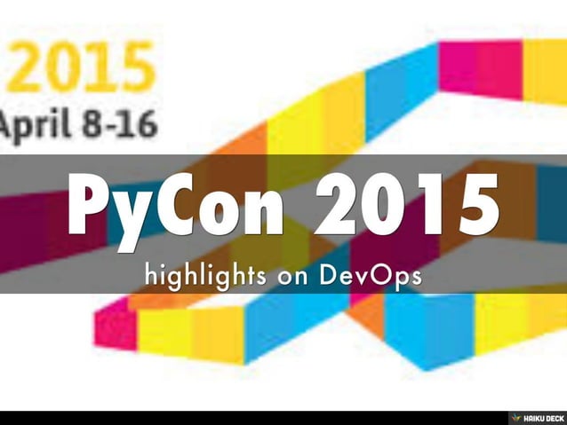 PyCon 2015 | PDF