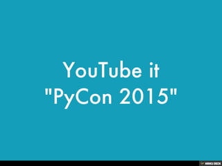 PyCon 2015 | PDF