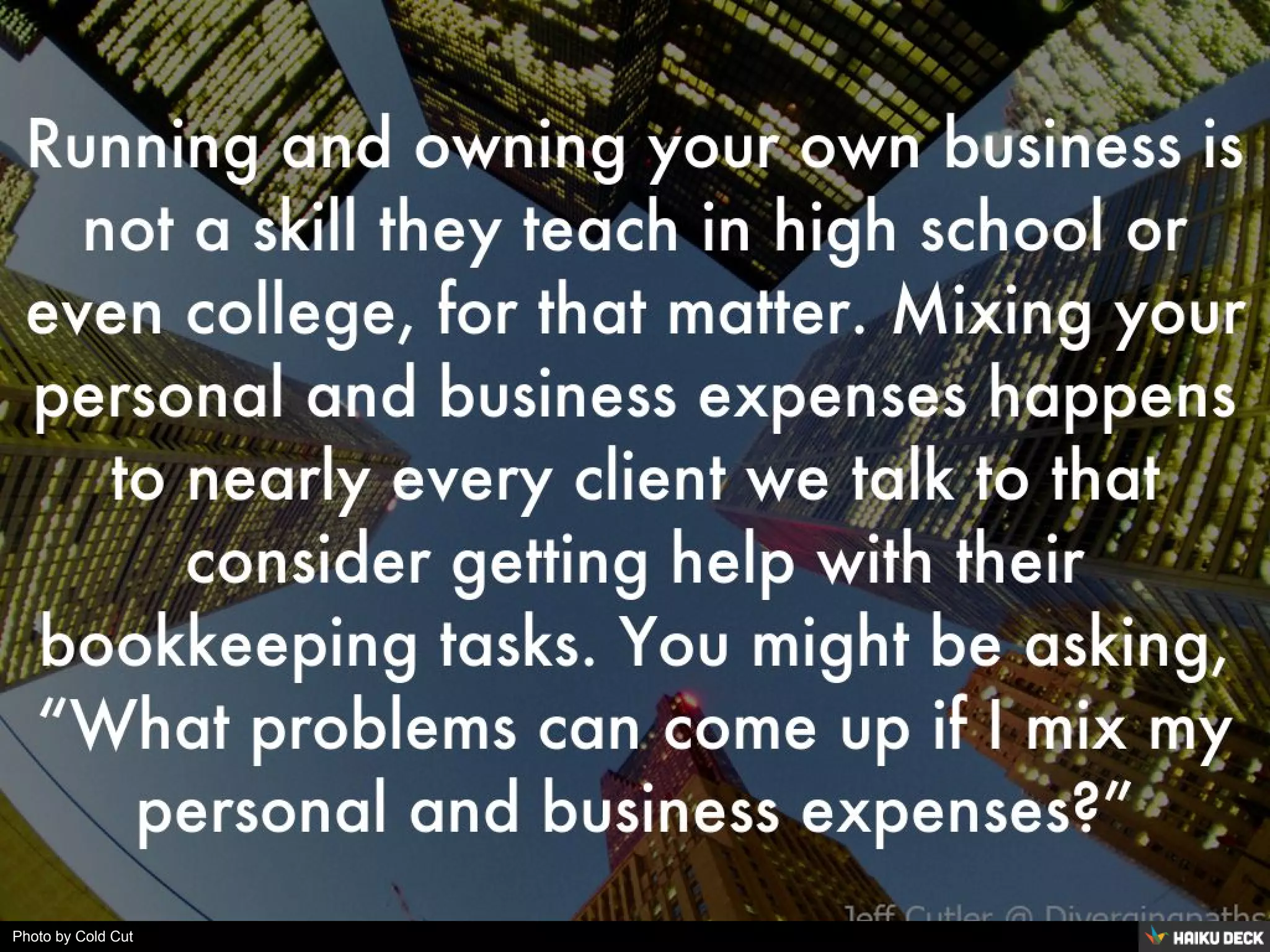 Small Business Bookkeeping Tasks | PDF