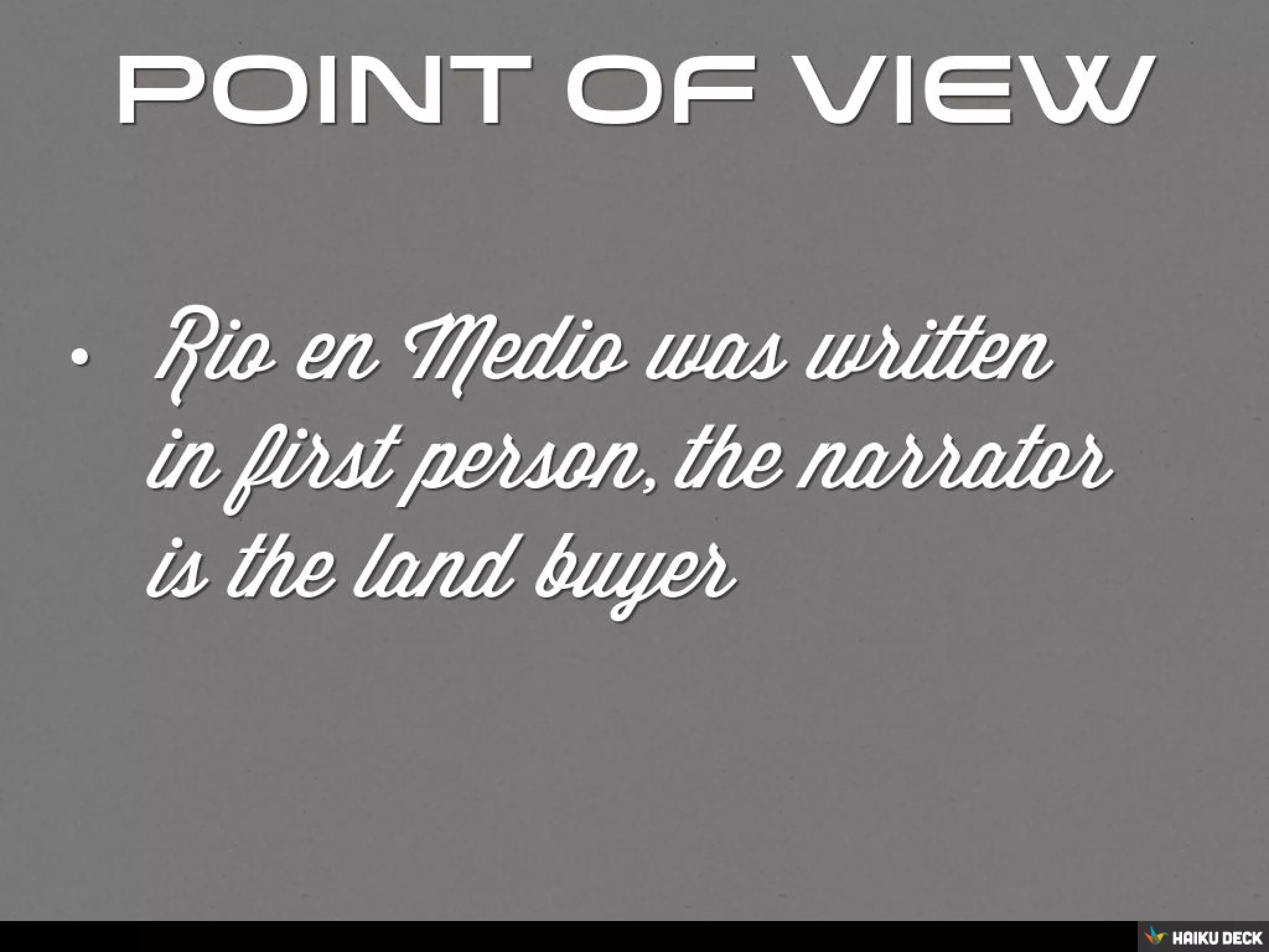 "Gentleman of Rio en Medio" | PDF