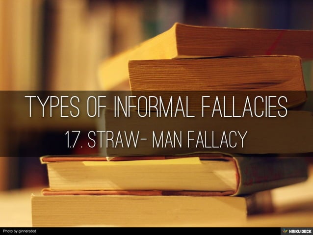 Types of Informal Fallacies | PDF