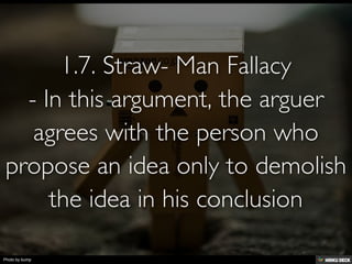 Types of Informal Fallacies | PDF
