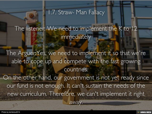 Types of Informal Fallacies | PDF