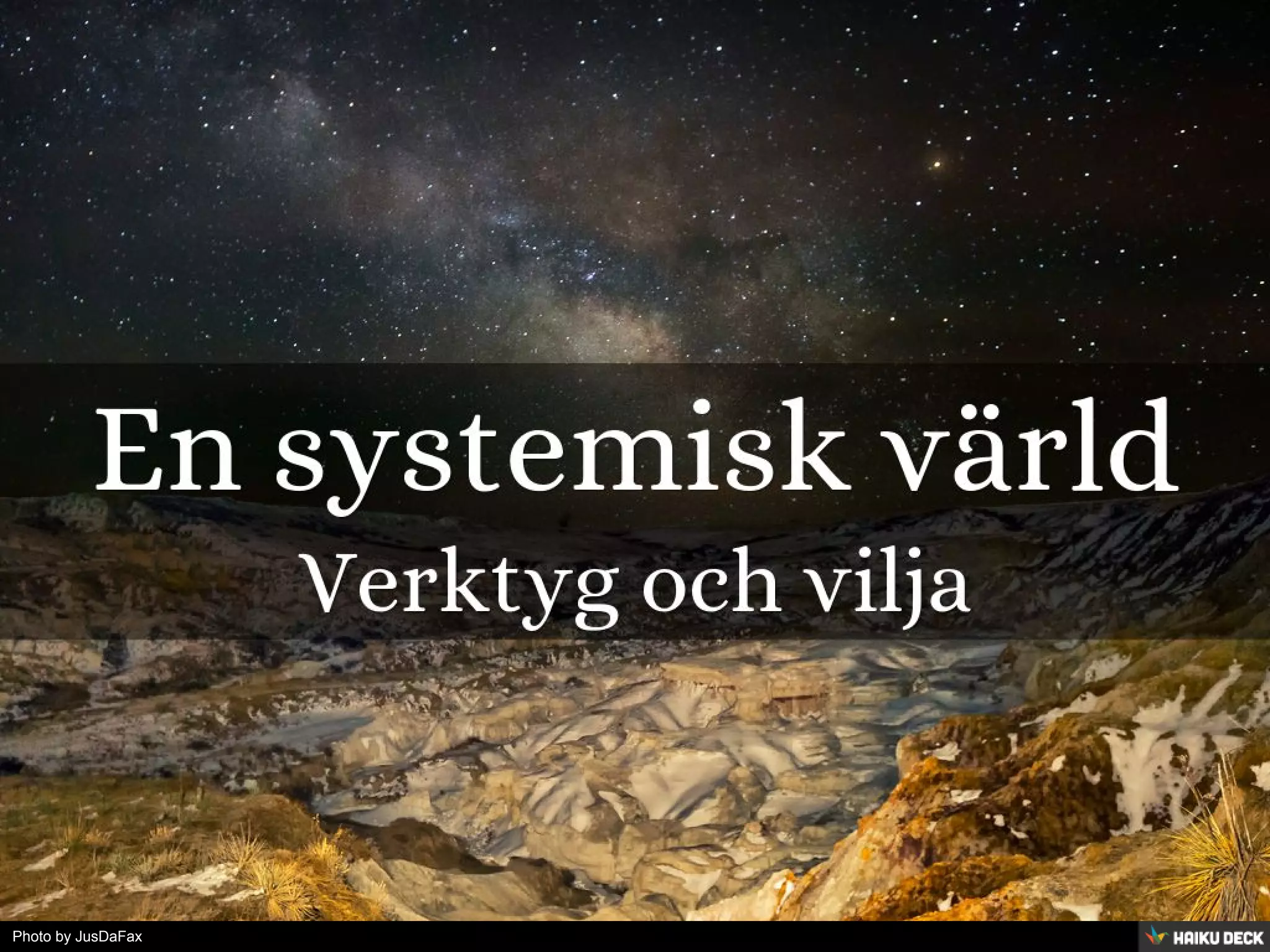 En systemisk värld | PDF