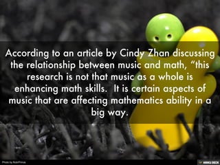 The Connection Between Music and Math | PDF