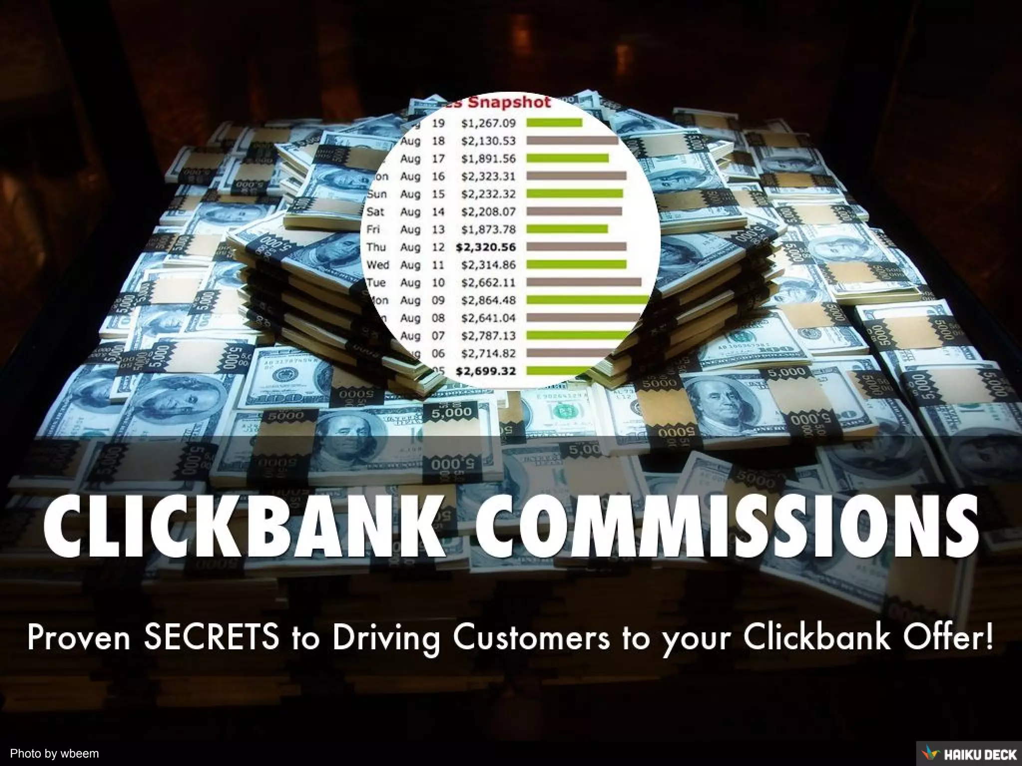 CLICKBANK COMMISSIONS | PDF