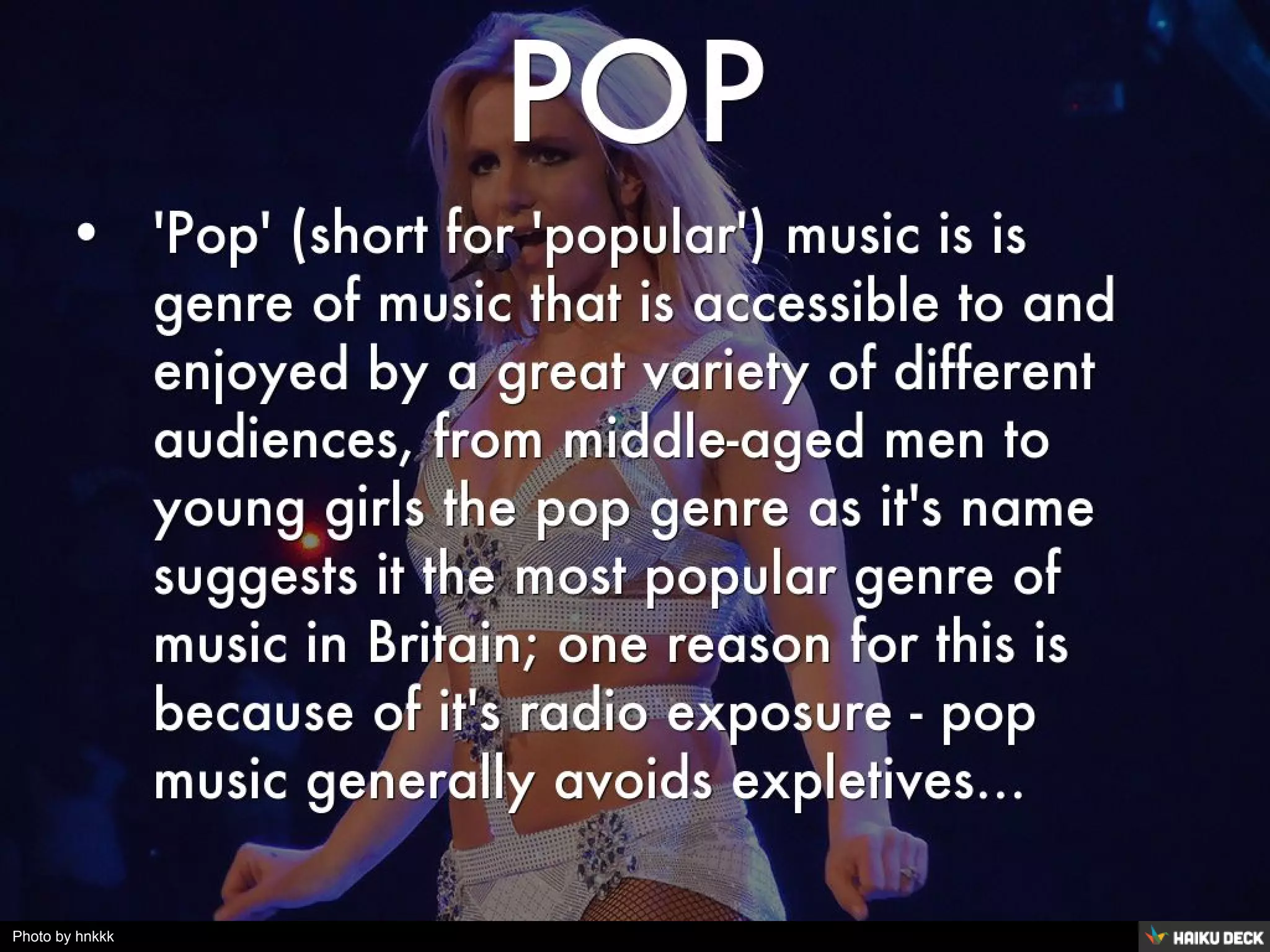 The Codes and Conventions of Music Genres | PPT