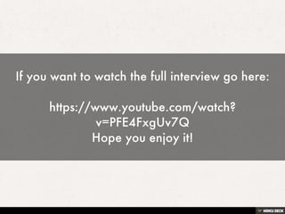 Interview On Meet The Boss TV | PDF