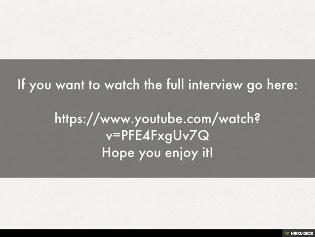 Interview On Meet The Boss TV | PDF