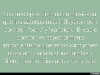 La Música de Los Aztecas | PDF