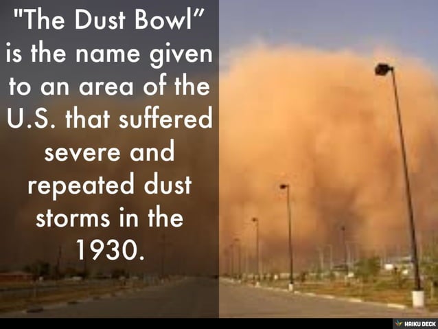 The Dust Bowl | PDF