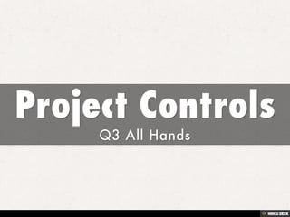 Project Controls | PDF