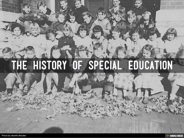 History Of Special Education history-of-special-education
