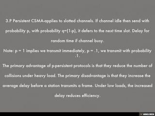 CSMA/CD | PDF | Computer Networking | Computing