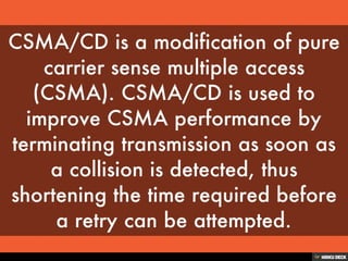 CSMA/CD | PDF | Computer Networking | Computing