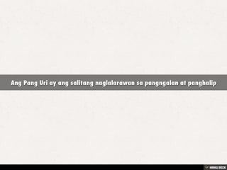 Pang-uri | PDF